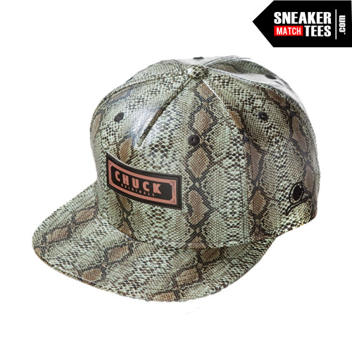 Snake eyes Leather Snapback