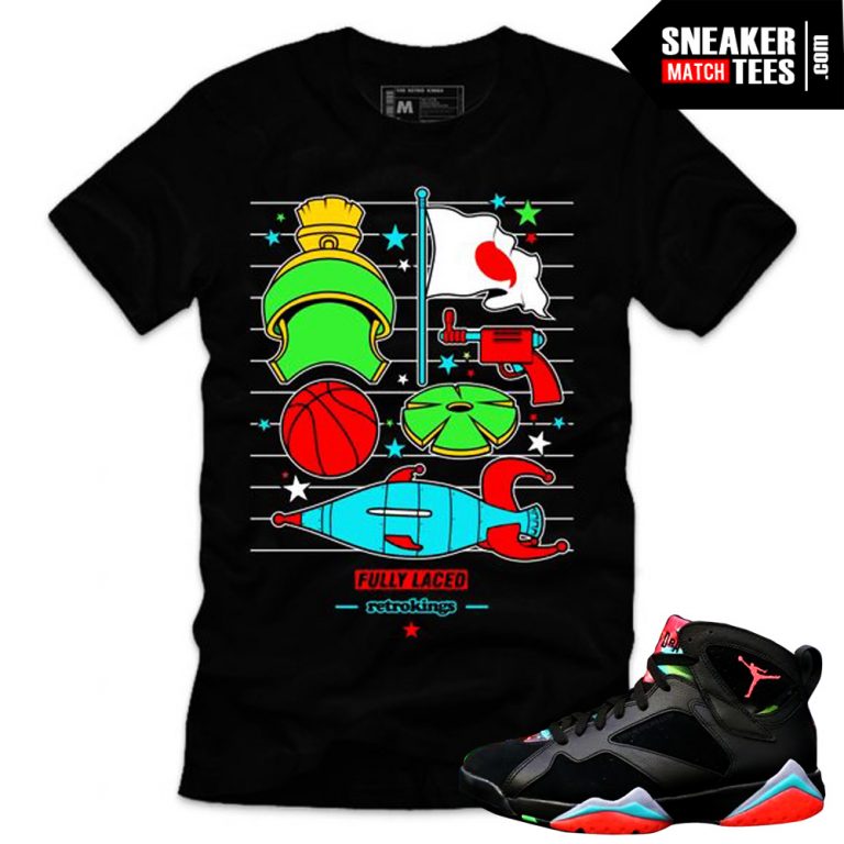 Marvin the Martian 7s matching sneaker tees shirts |Martian Grid ...