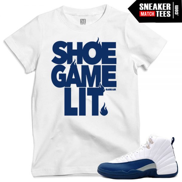 Jordan 12 French Blue | Sneaker Match Tee Collection
