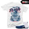 Jordan 12 French Blue | Sneaker Match Tee Collection