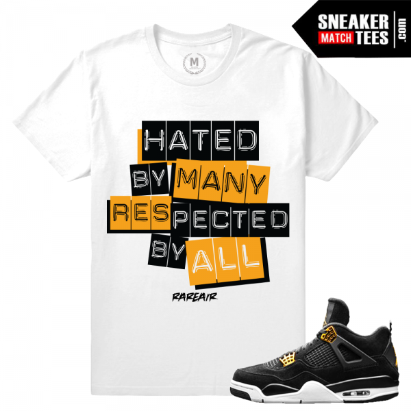 Air Jordan 4 Royalty Match Shirts | Sneaker Match Tees Royalty 4s