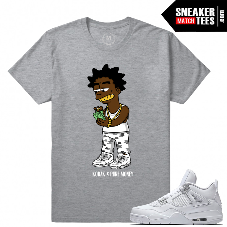 Match Air Jordan 4 Pure Money | Sneaker Match Tees