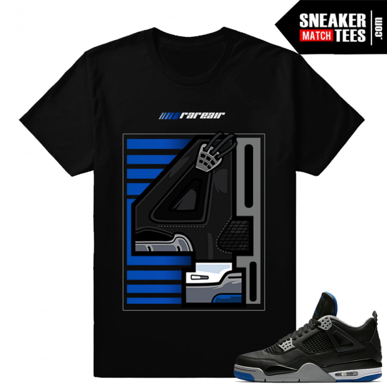 Air Jordan 4 Motorsport Matching Rare Air 4 tee | Sneaker Match Tees