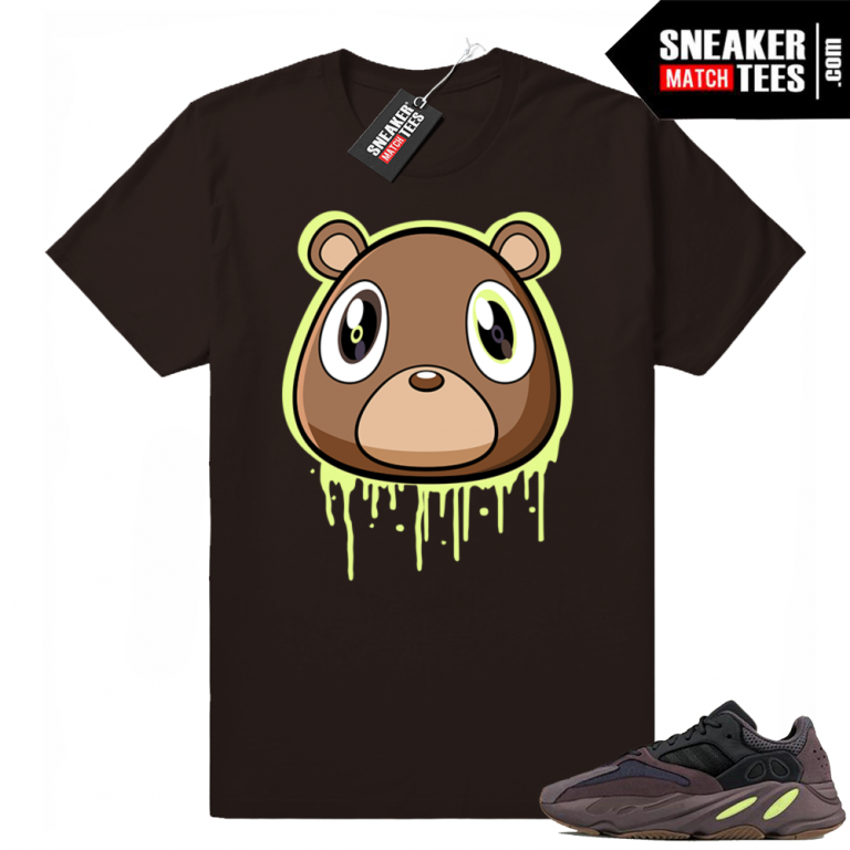 Yeezy bear t-shirt Mauve 700 | Yeezy sneaker clothing