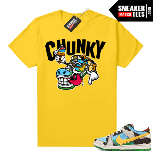 Nike SB Dunks Chunky Dunky Graphic Shirt Yellow Fly Kicks