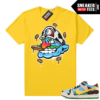 Nike SB Dunks Chunky Dunky Graphic Shirt Yellow Trippy Wario