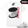 White Oreo 4s - Sneaker Match Tees