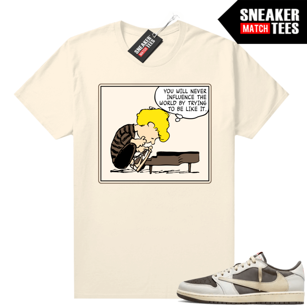 Travis Scott 1s Reverse Mocha sneaker outfits | Reverse Mocha Sneaker tees