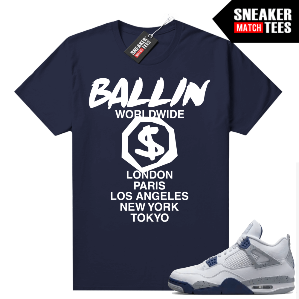 Air Jordan 4 – Sneaker Tees | Sneaker Shirts | Shirts to Match Jordans ...