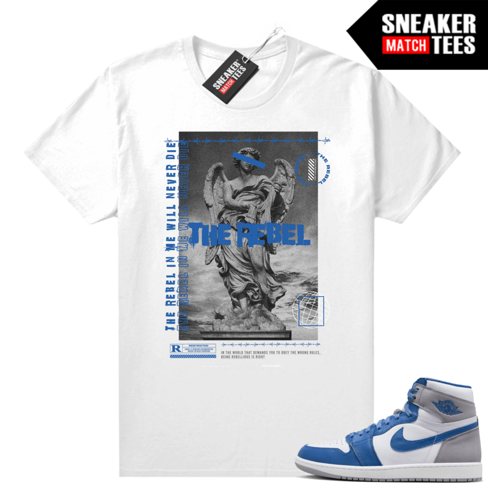 Jordan 1 True Blue Shirts Sneaker Match