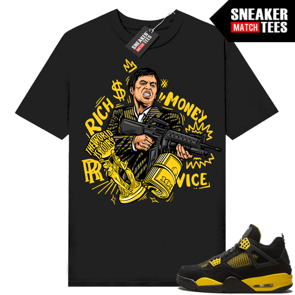 Thunder 4s Archives | Sneaker Tees | Sneaker Shirts | Shirts to Match ...