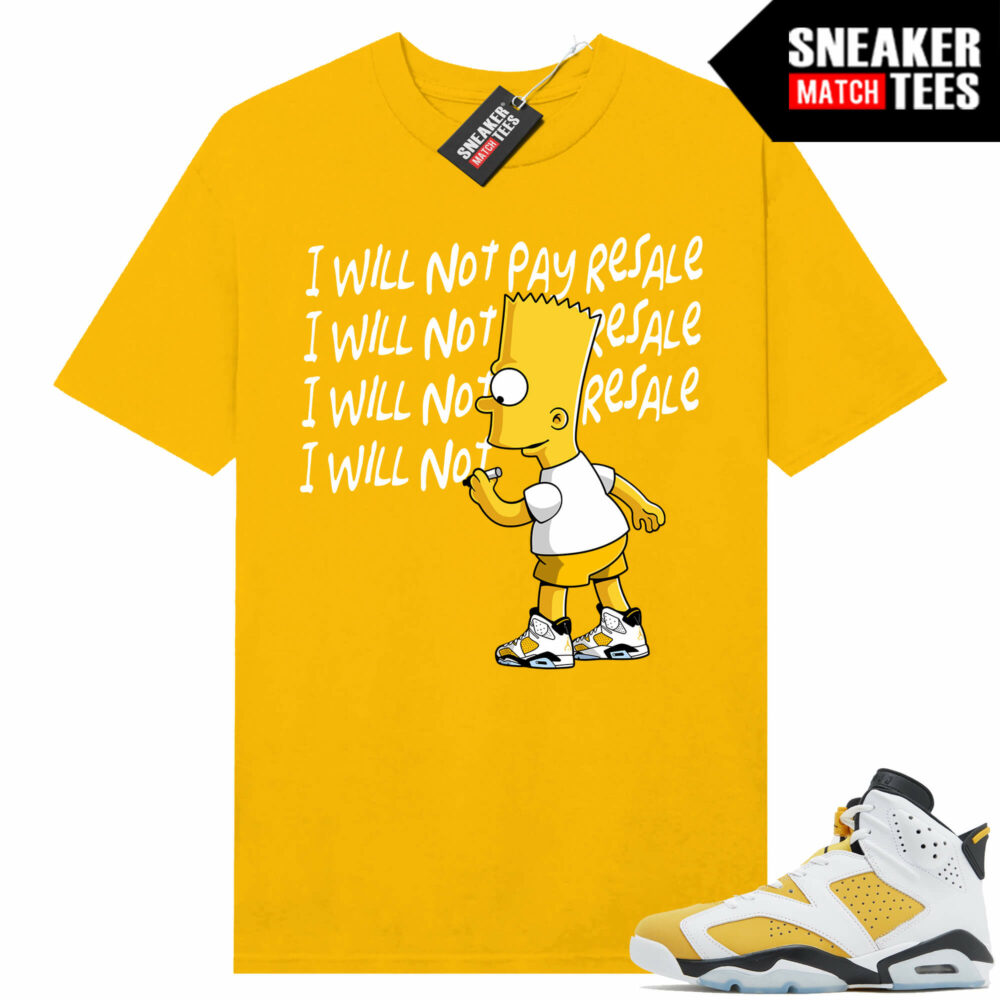 Yellow Ochre 6s Archives | Sneaker Match Tees