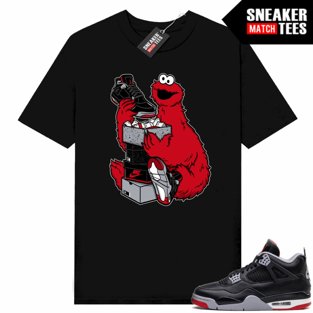 Bred 4s - Jordan Retro 4 Sneaker Match Clothing Shop