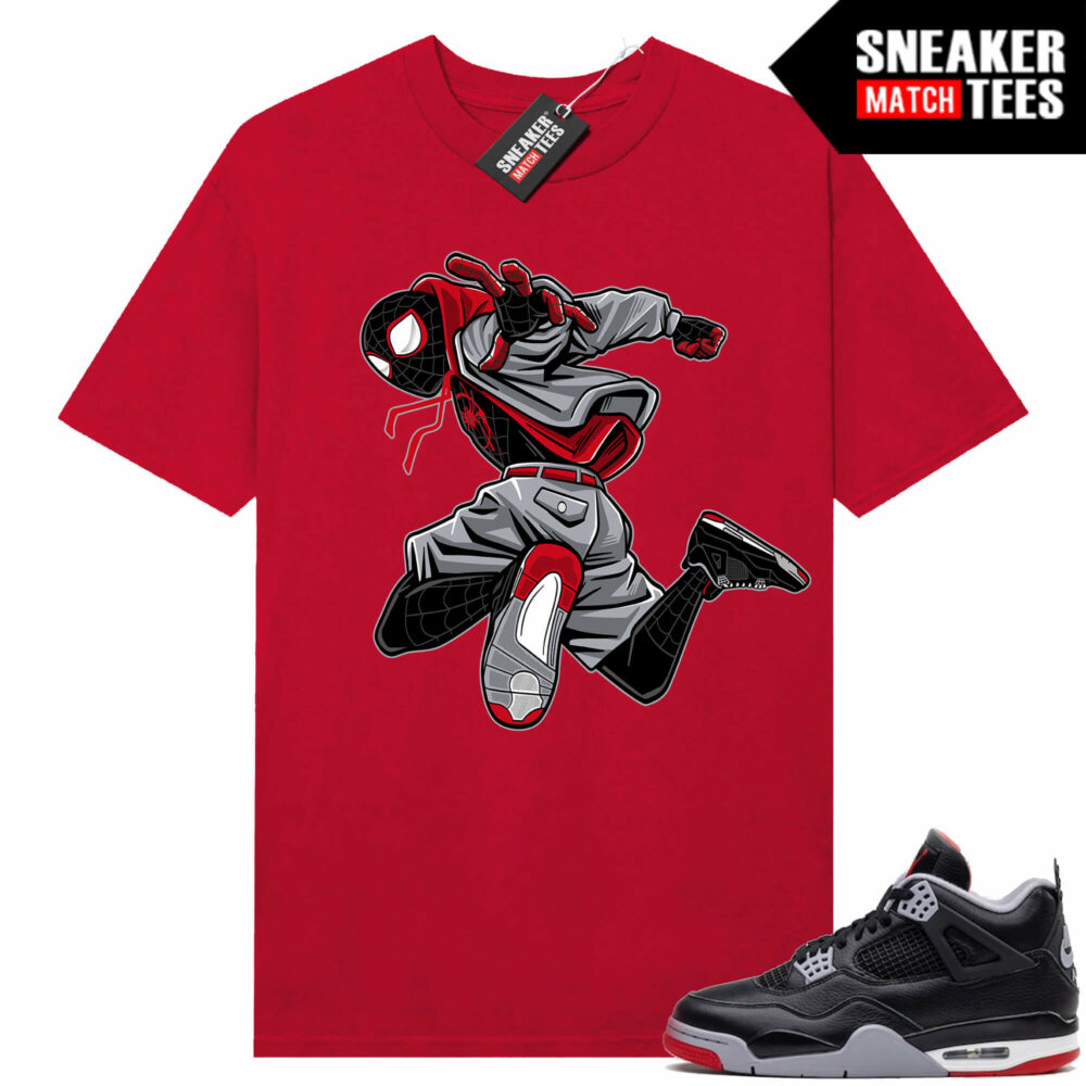 Bred 4s - Jordan Retro 4 Sneaker Match Clothing Shop