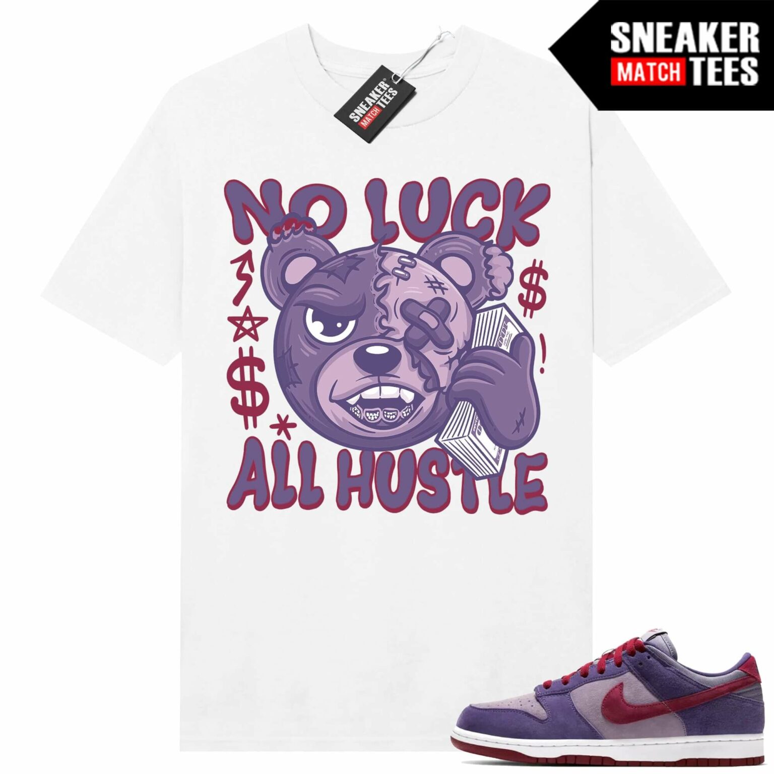 Nike SB Dunks Shirts to match Chunky Dunky, Strangelove, Plum, SBs.