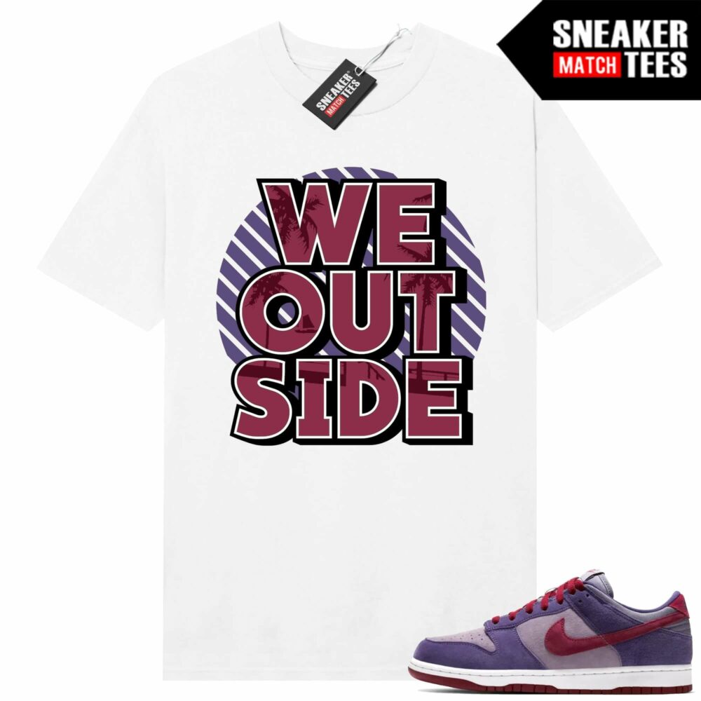 Nike SB Dunks Shirts to match Chunky Dunky, Strangelove, Plum, SBs.