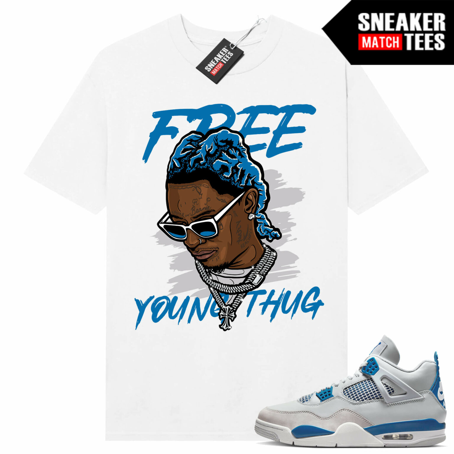 Military Blue 4s Archives | Page 3 of 7 | Sneaker Match Tees