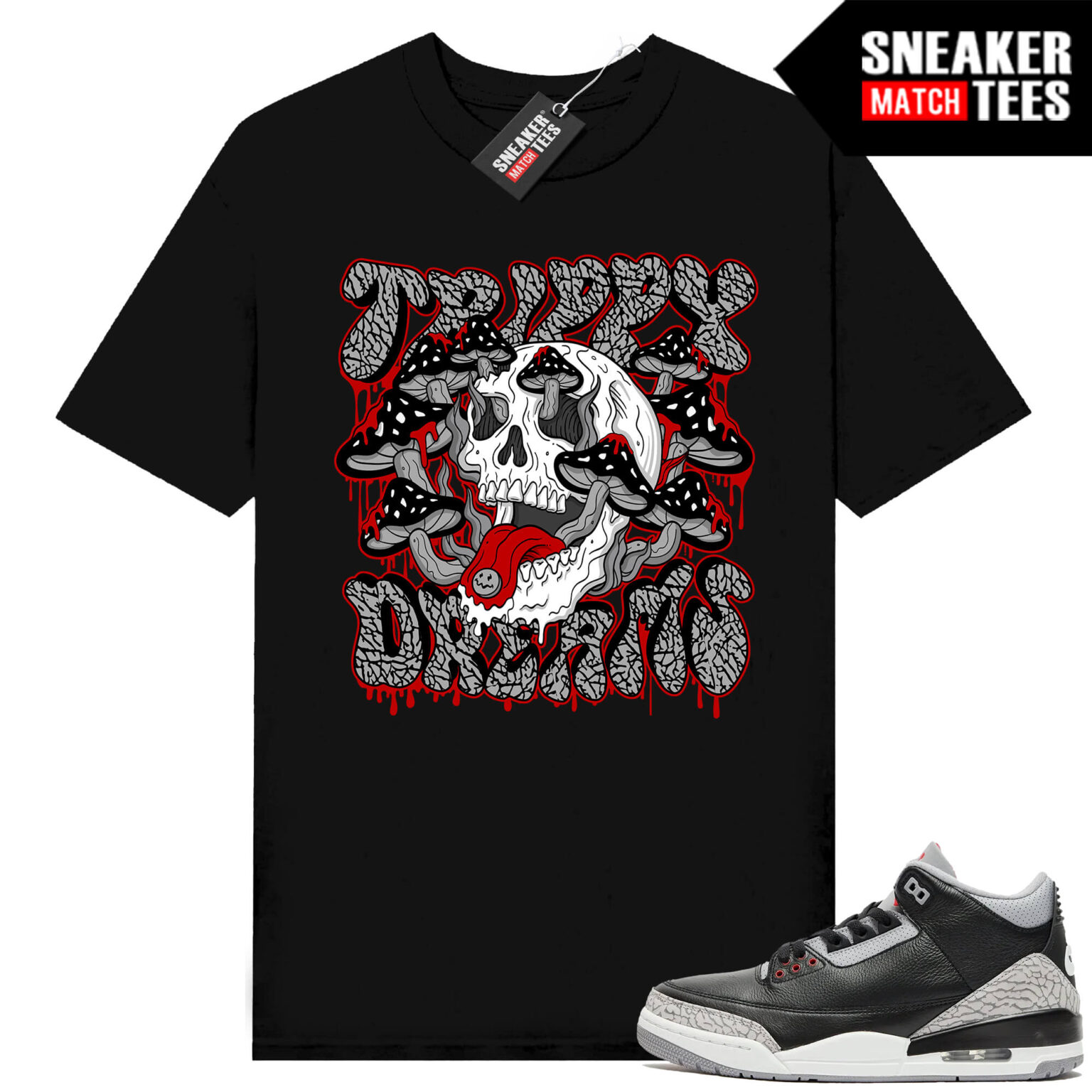 Sneaker tees - Shirts to match Jordans, Nike, and Yeezy sneakers